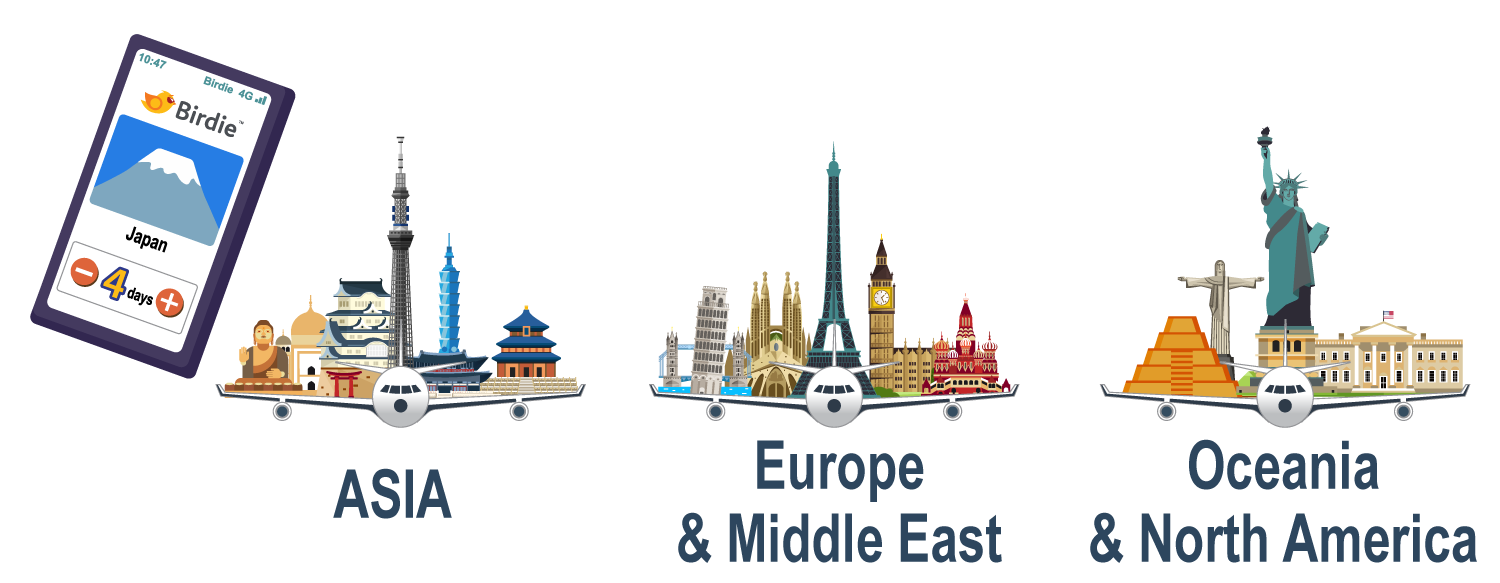 Guide/FAQ: Travel Data Day Pass - Birdie